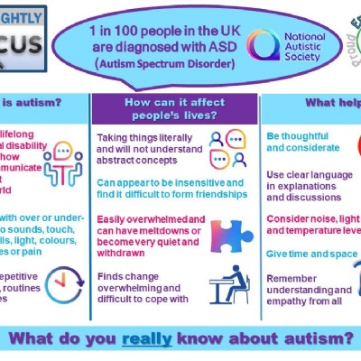 Hinchingbrooke School - Fortnightly Focus - ASD Awareness - w/c 12 ...